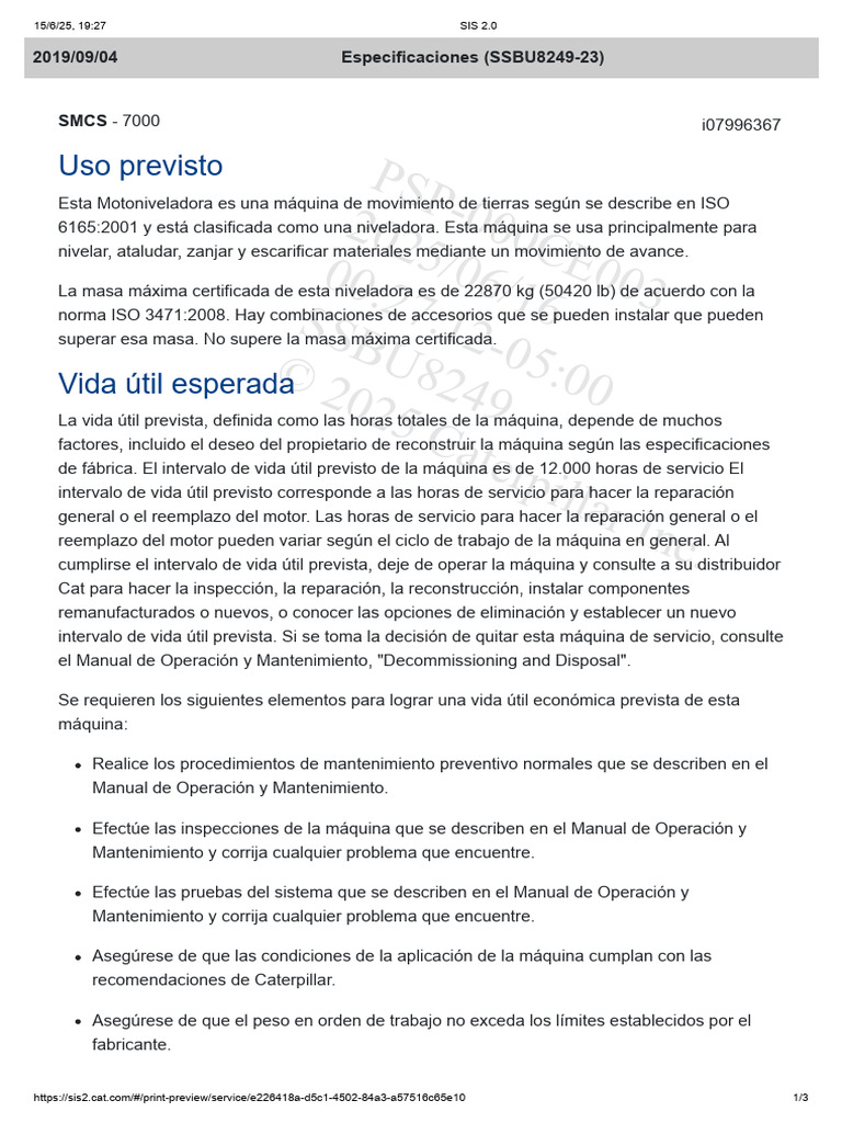 Especificaciones 140K | PDF | Vehículos