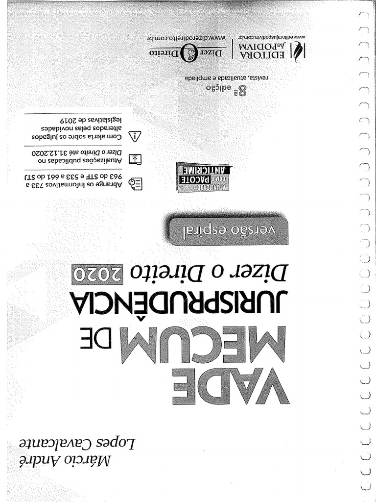 Vade Mecum Jurisprudencia 2020 | PDF