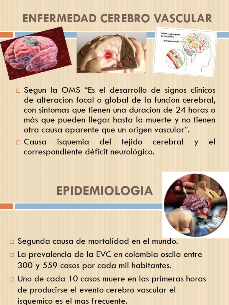 Enfermedad Cerebro Vascular | PDF | Isquemia | Carrera