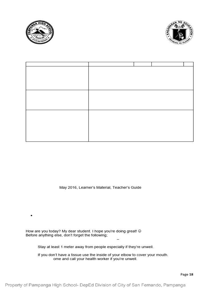 Grade 09 Regular English 09F Week3 Watermark | PDF
