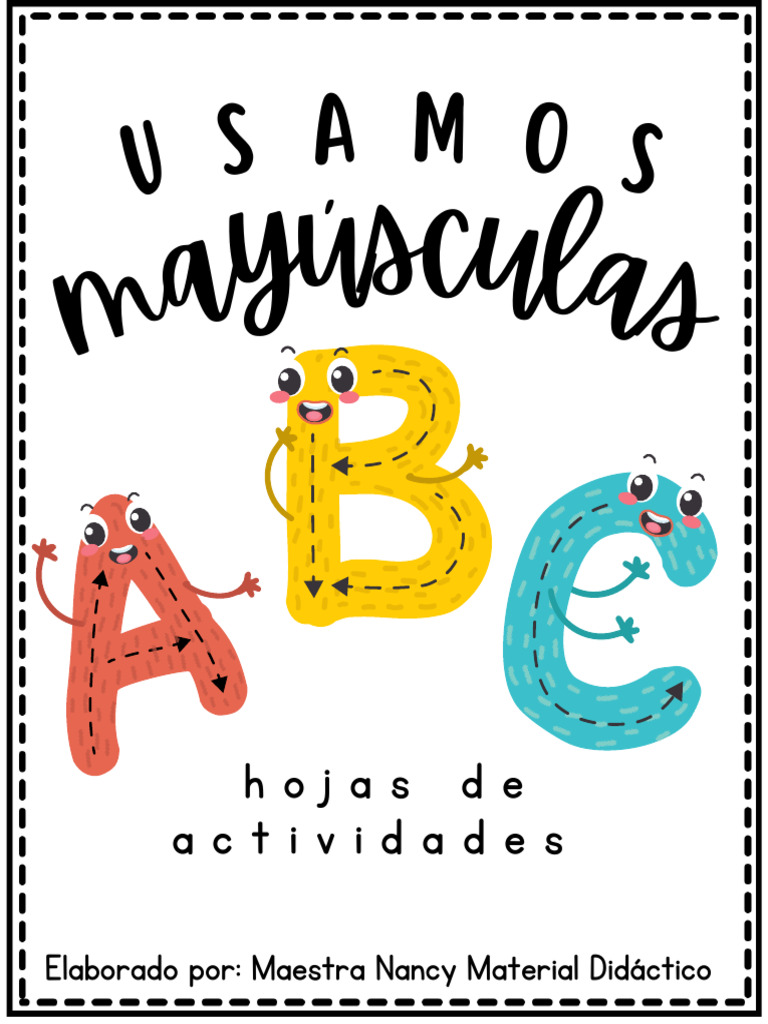 Actividades de Mayúsculas y Minúsculas | PDF