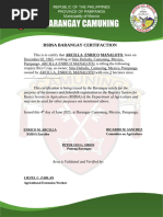 RSBSA Enrollment Form December 2023 | PDF | Lease