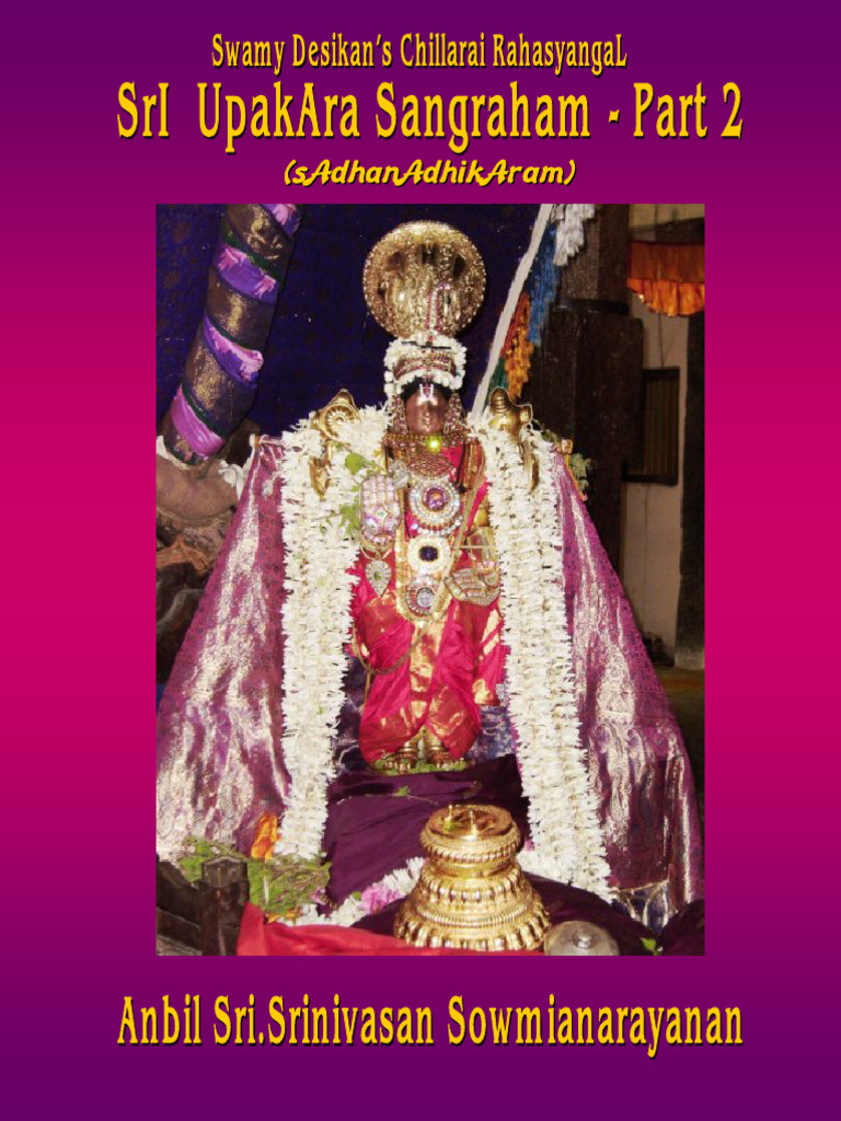 Five Favours of the Lord in Prapatti | PDF | Indian Philosophy | Hindu ...
