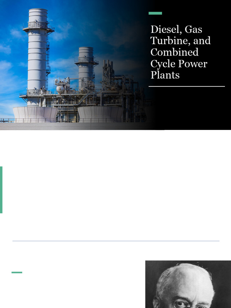Diesel and Gas Turbine Power Plants | PDF | Diesel Engine | Engines