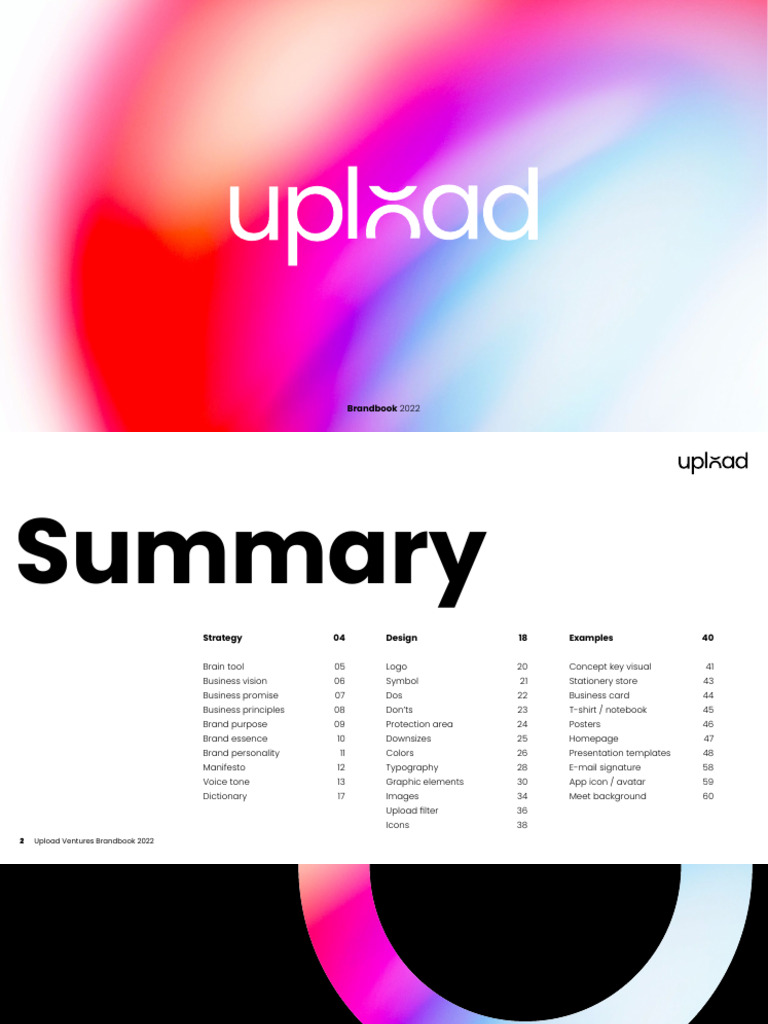 UploadVenture Brandbook VF | PDF | Typefaces | Typography