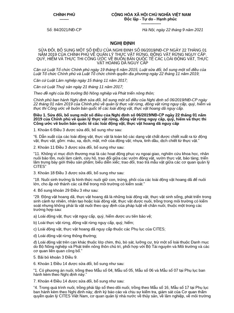 84 2021 ND-CP 488788 | PDF