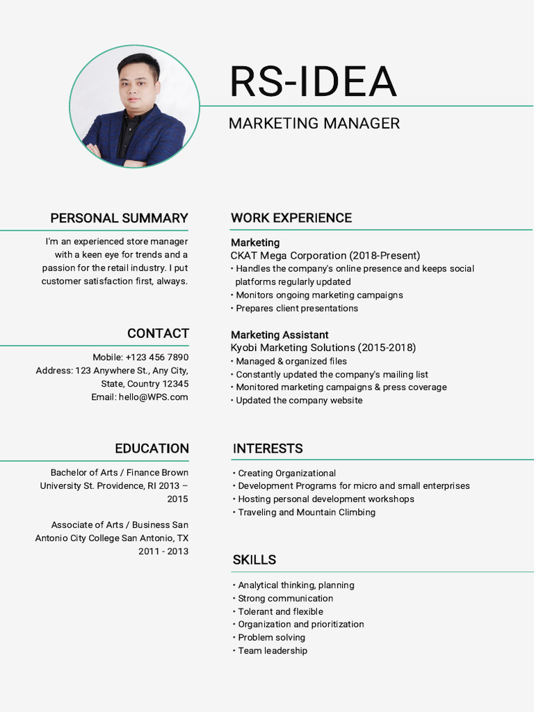 Simple Modern Resume | PDF