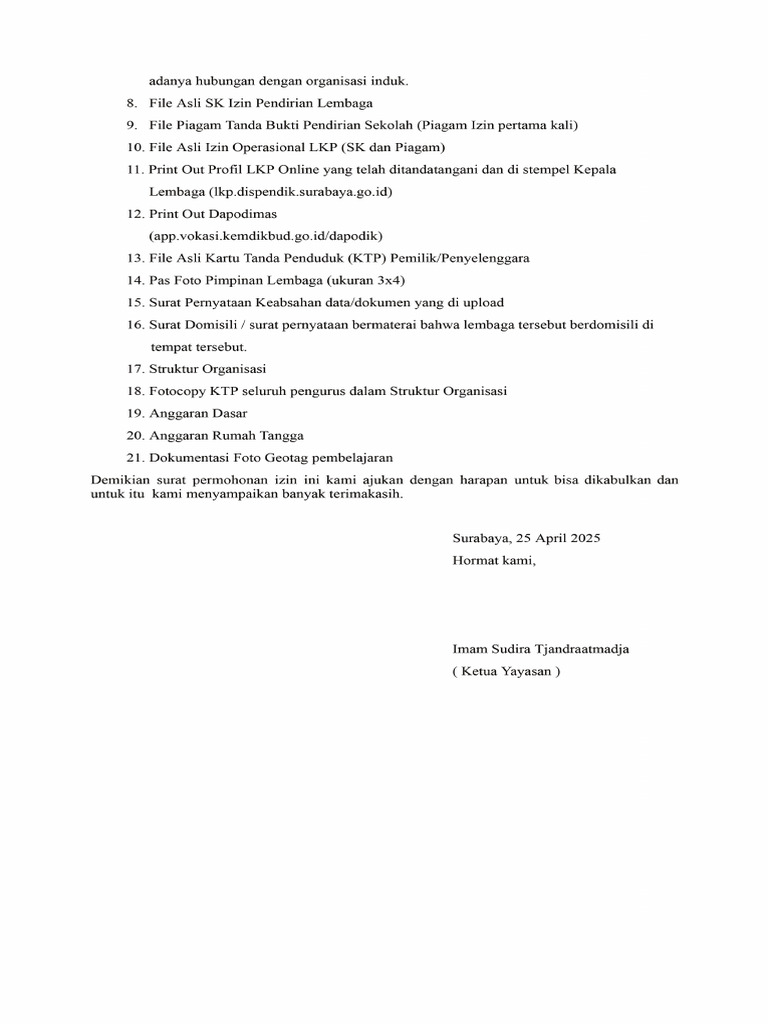 1.mohon ijin LKP2025kopFF-2 | PDF