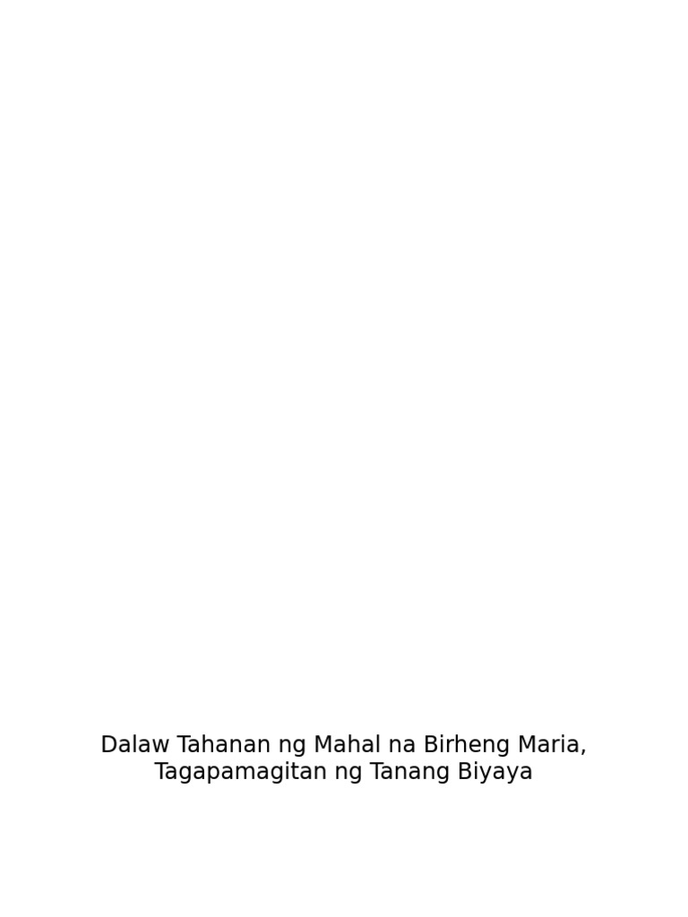 Dalaw Tahanan | PDF