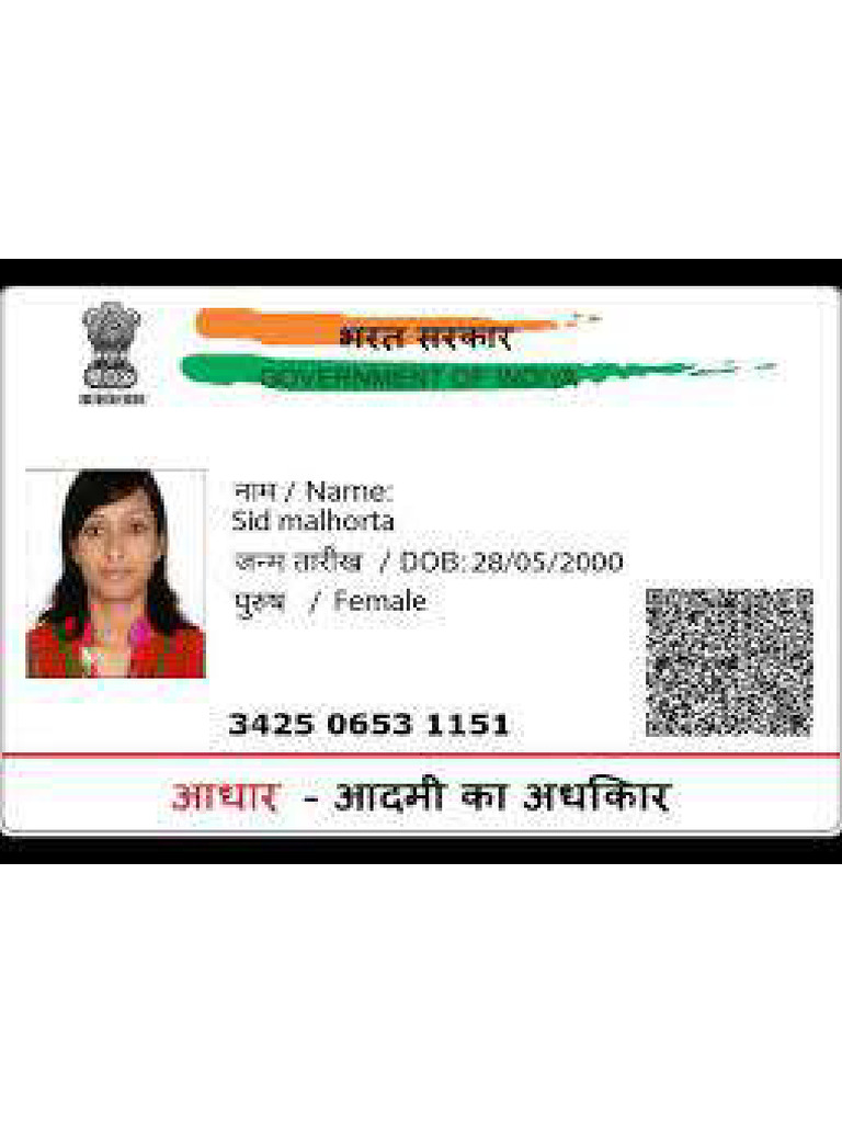 Aadhar | PDF