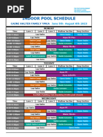 Southern California Swim Time Standards | PDF