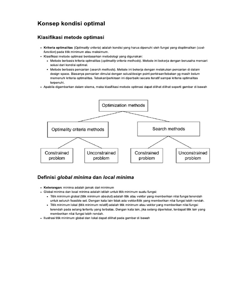 5 Optimality Condition | PDF