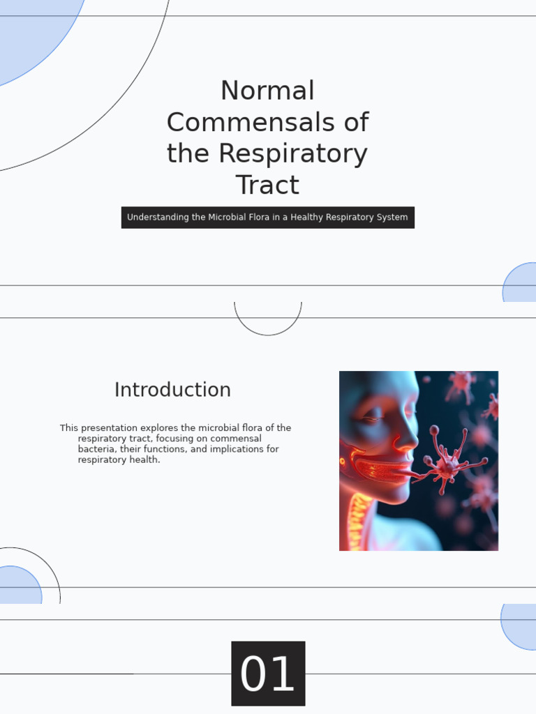 Normal Commensals of The Respiratory Tract | PDF | Lung | Respiratory Tract