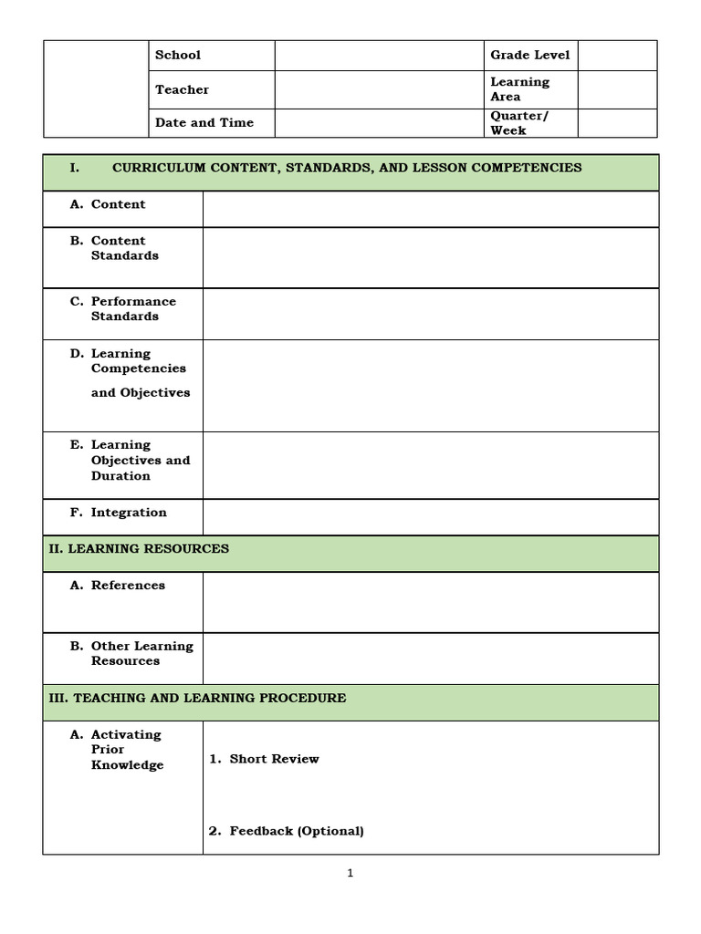 Curriculum Guide and Teaching Framework | PDF | Learning | Cognitive ...