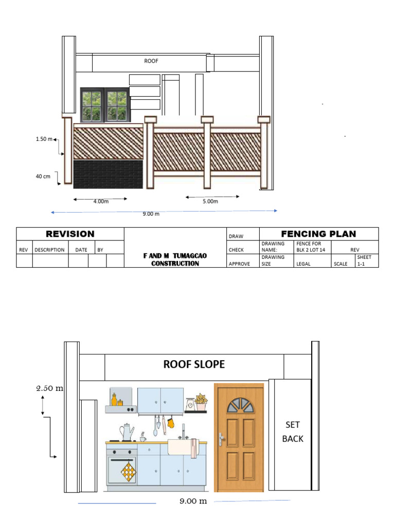 Fencing Plan for Block 2 Lot 14 | PDF