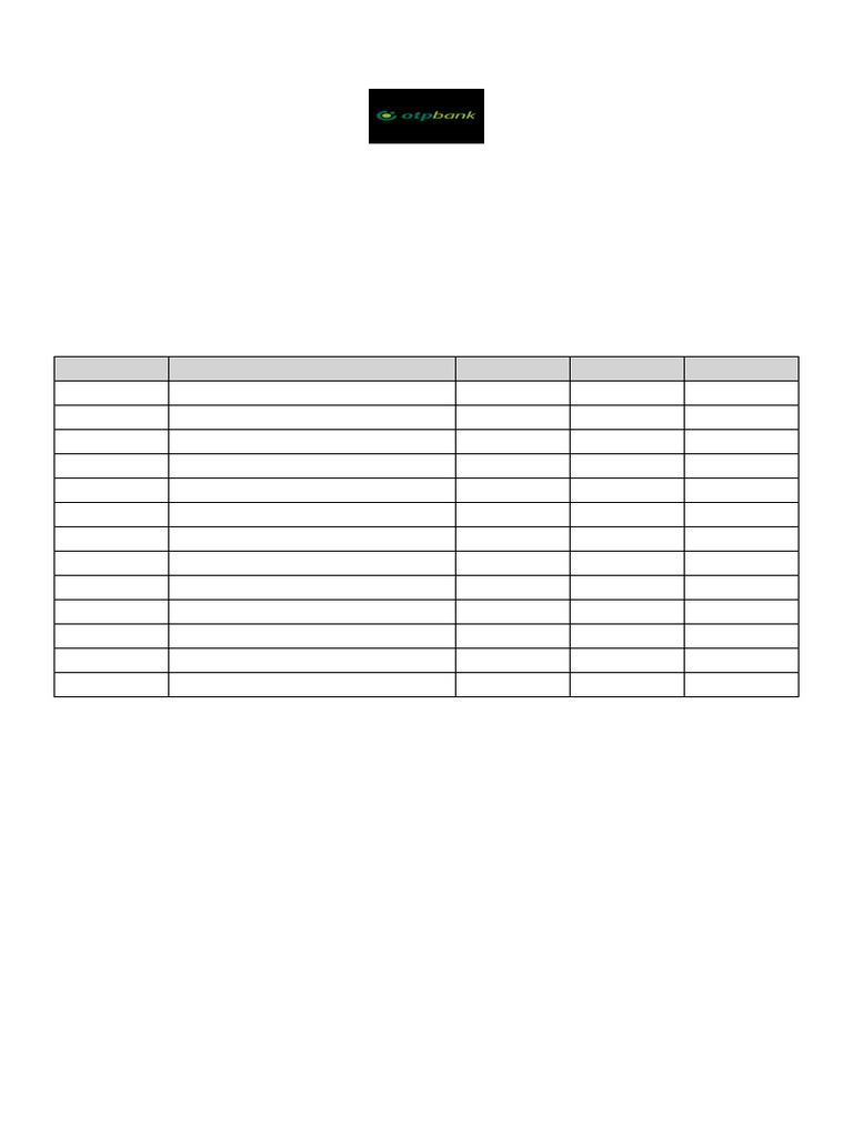 Otp Bank Statement Pregelj Boris Final | PDF