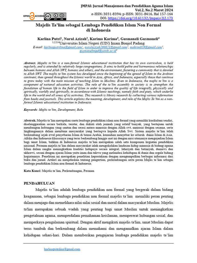 Materi Pertemuan Ke 10 | PDF