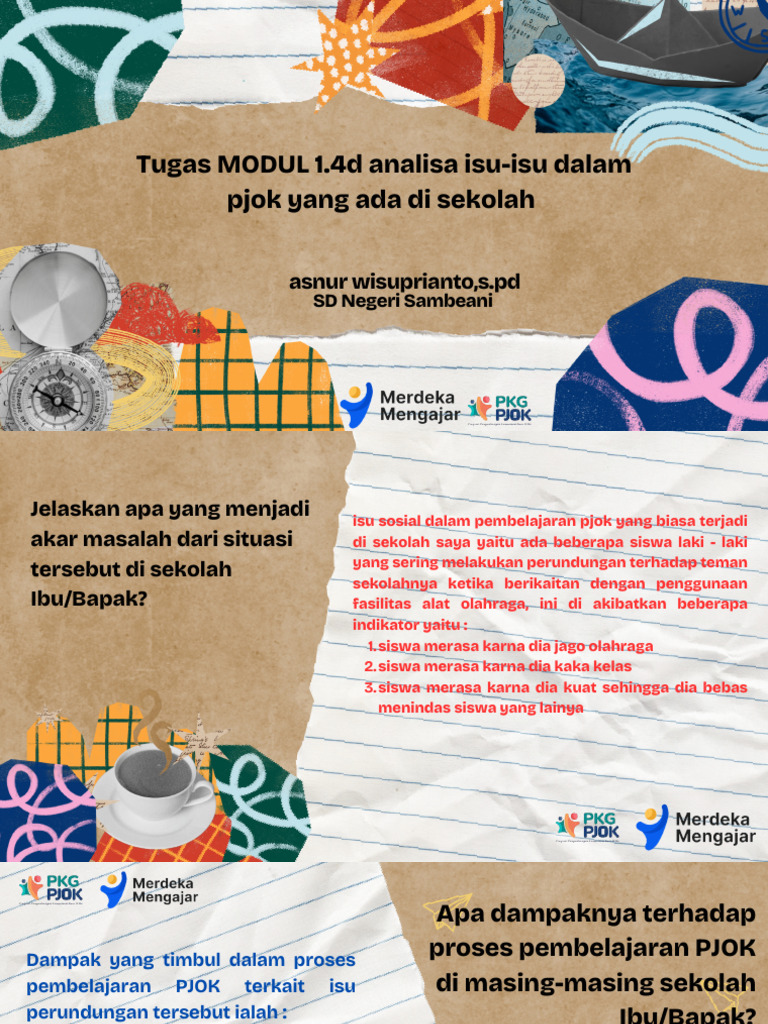 Tugas Modul 1.4d PKG PJOK | PDF