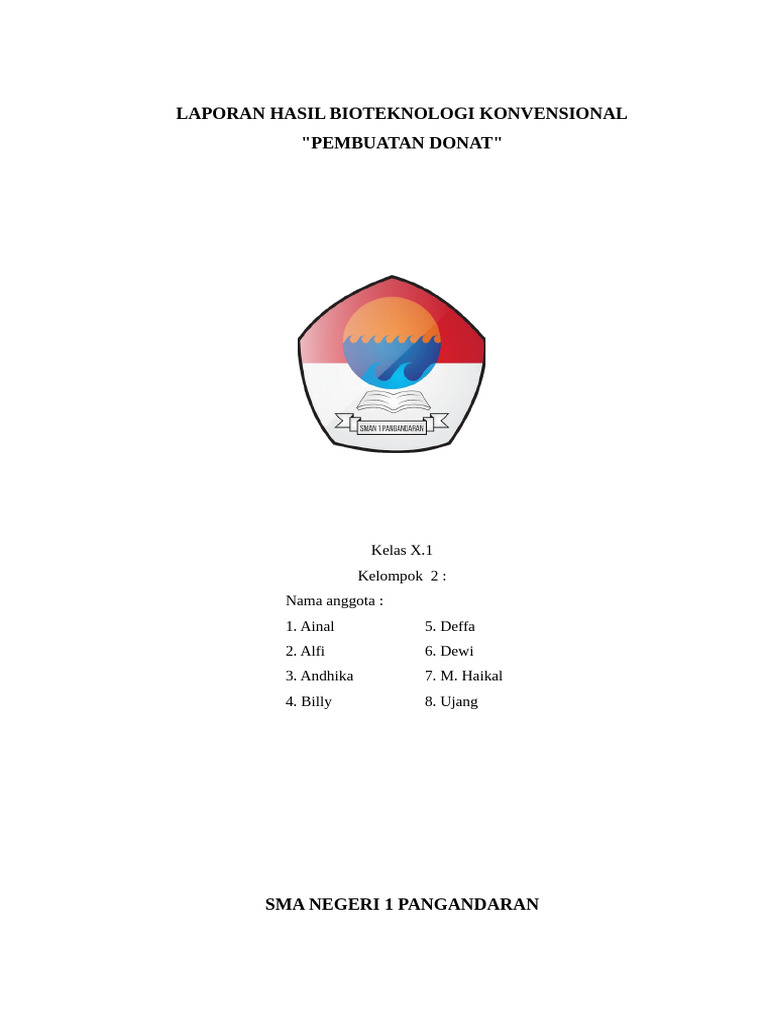 Proses Fermentasi Ragi dalam Donat | PDF