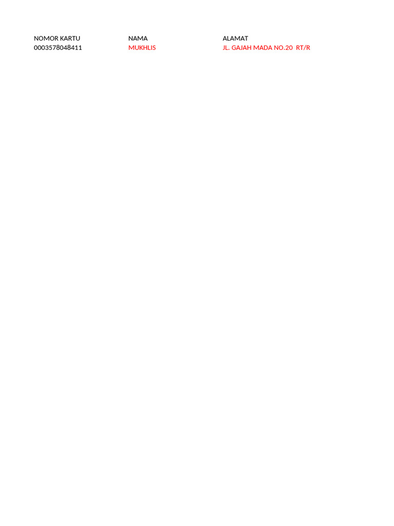 MUKHLIS | PDF