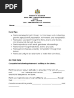 Grade 3 Science Week 4 Lesson 2 - 2022 - Consolidated Worksheet | PDF