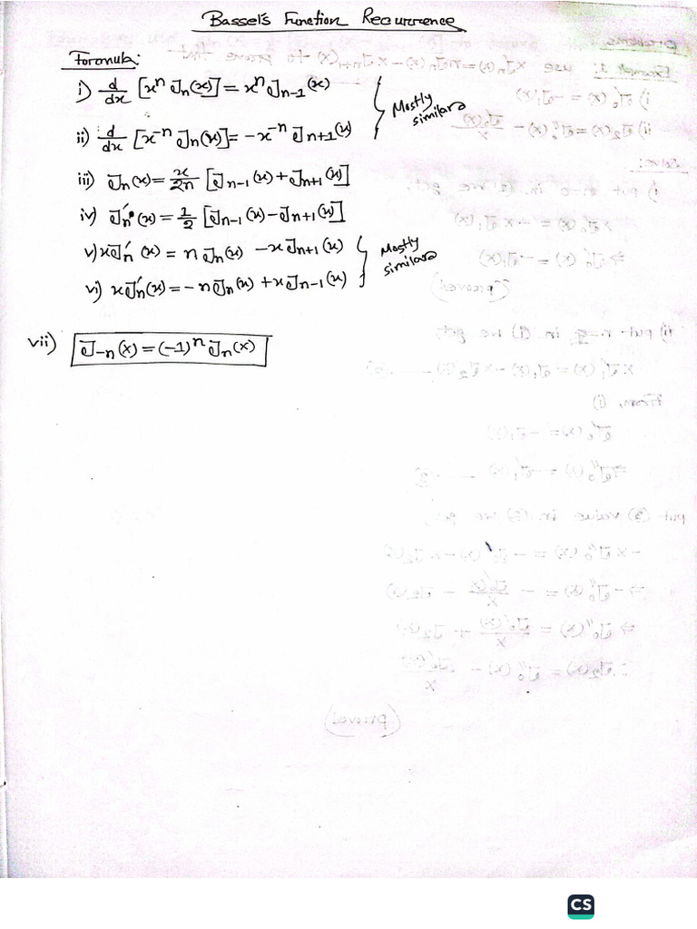 Bassel's Theorm - (Math 102) | PDF