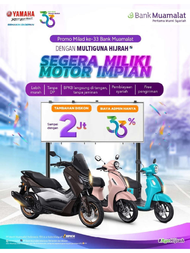 Promo Milad BMI - Yamaha | PDF