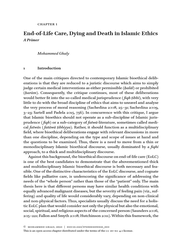 Death in Islam | PDF | End Of Life Care | Quran