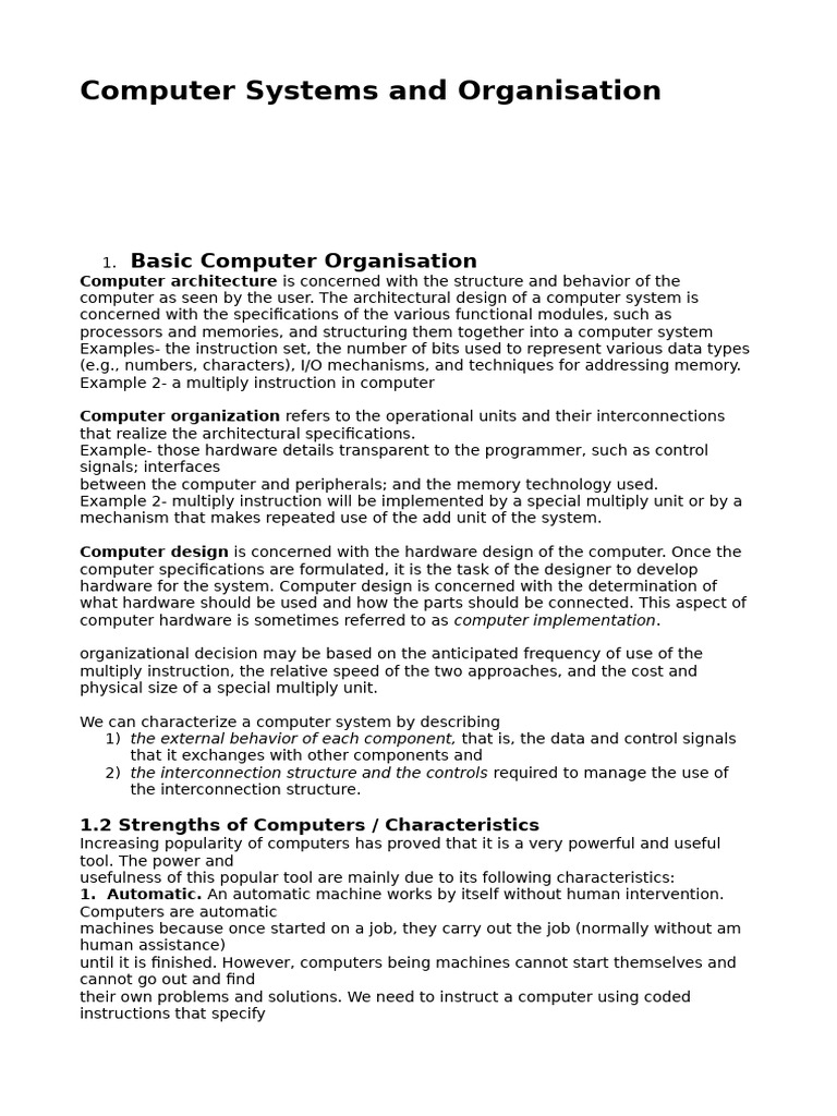1.1 Computer Fundamentals | PDF | Printer (Computing) | Computer Hardware