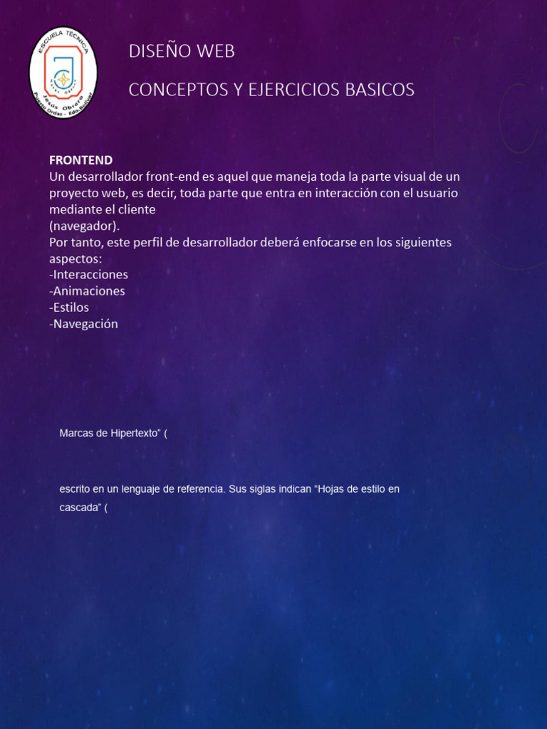 Diseño Web | PDF | Hipervínculo | HTML