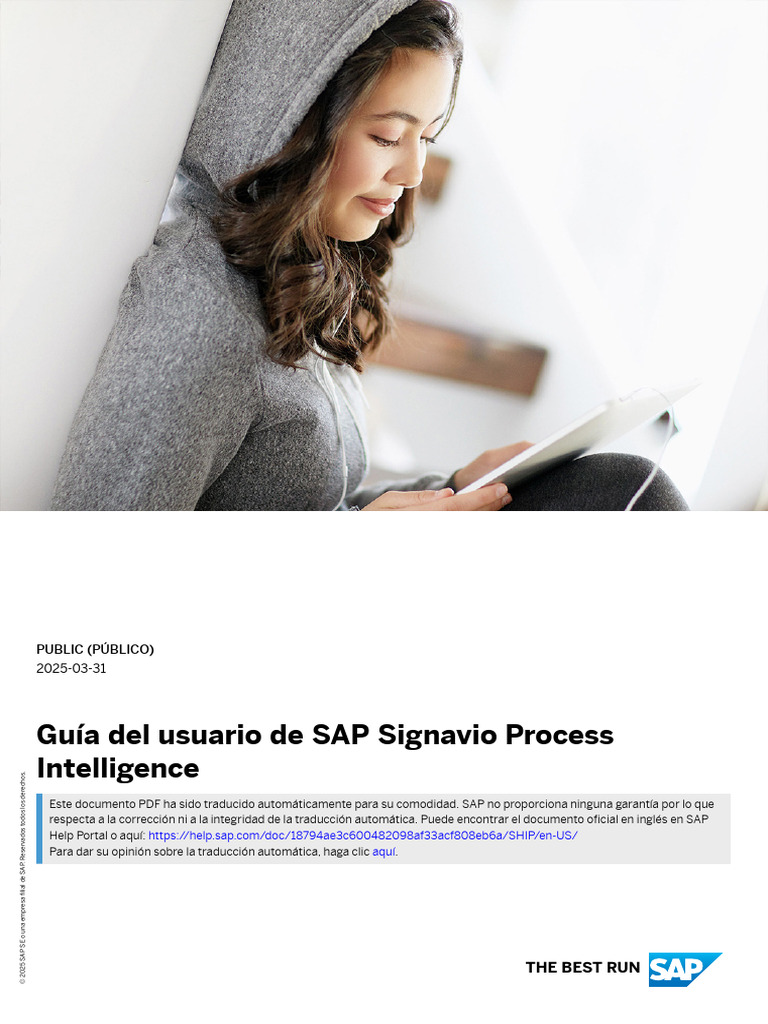 Guía de SAP Signavio Process Intelligence | PDF | Soporte técnico ...