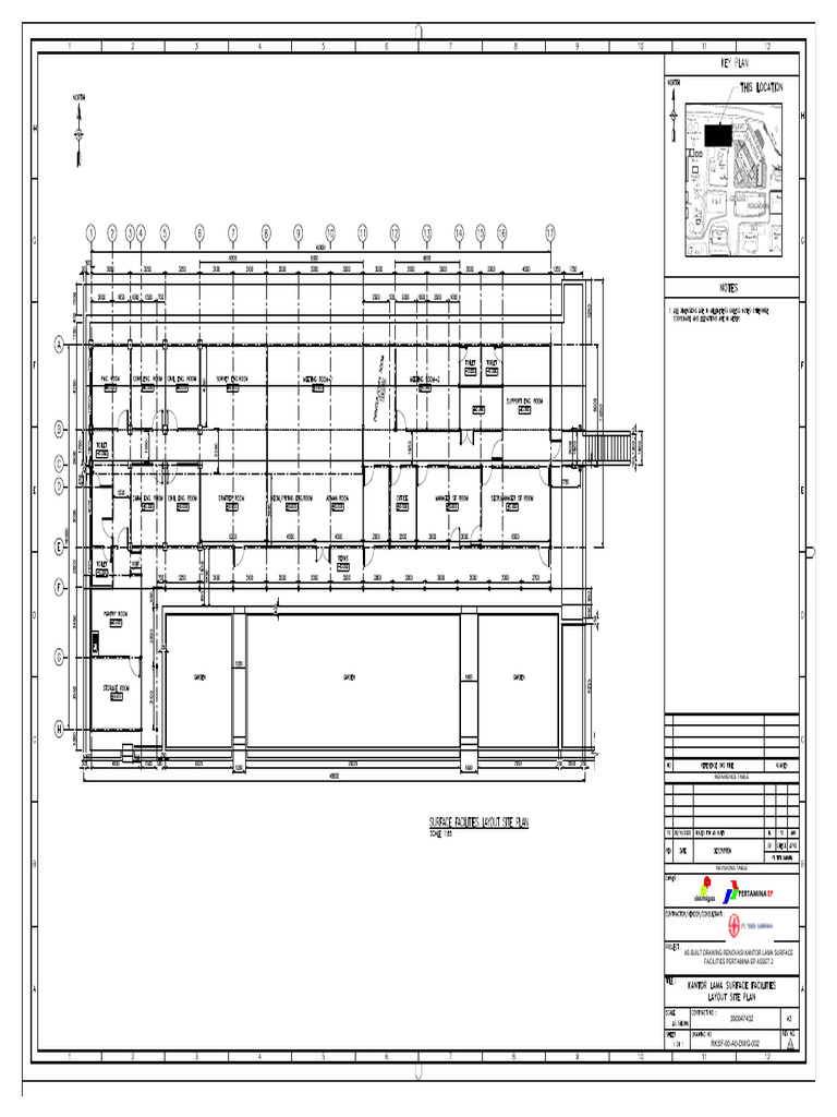 Rksf-00-A0-Dwg-002 Layout Site Plan-1 of 1 | PDF