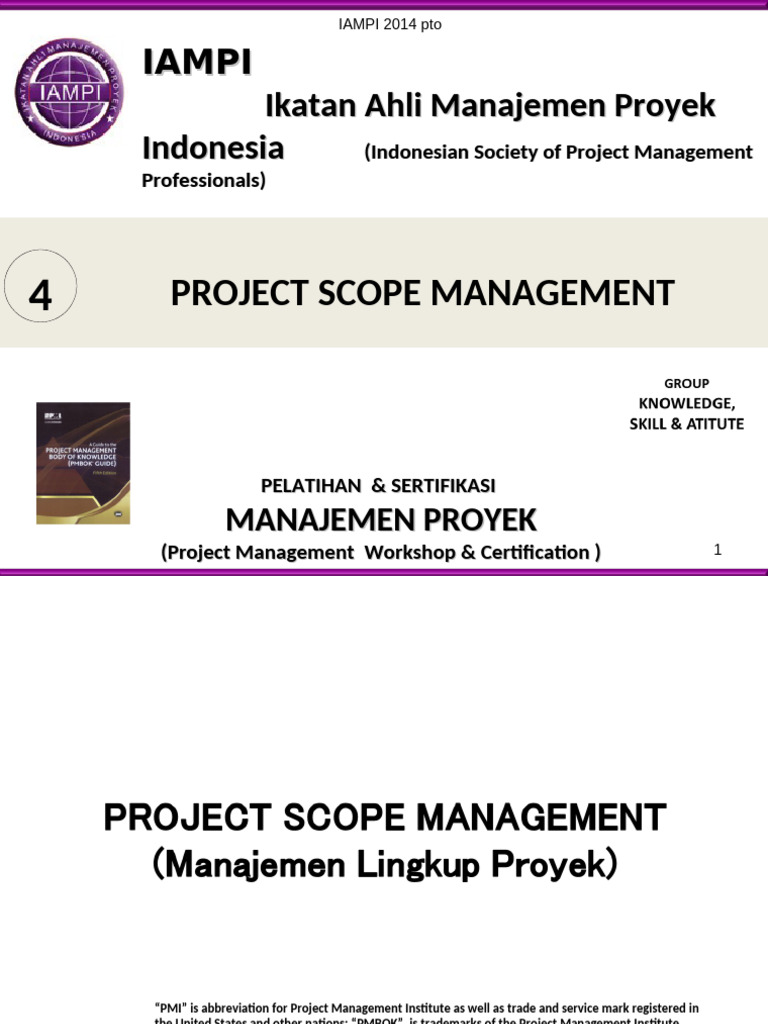 Project Scope Management Guide | PDF | Projects | Business