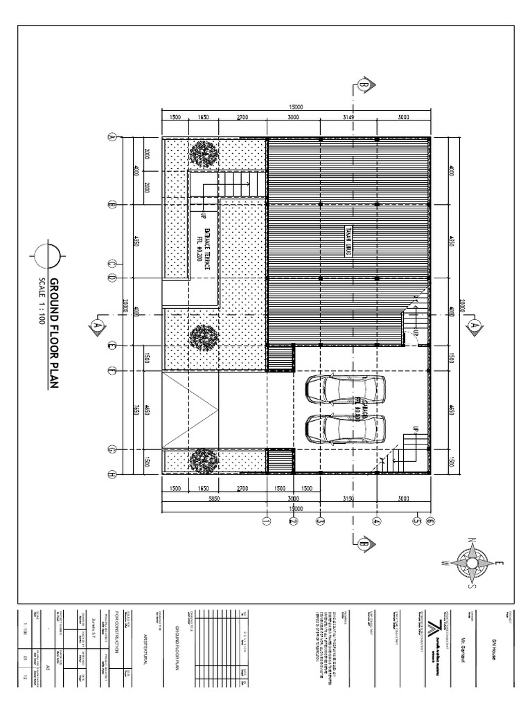 Ground Floor Plan SN House | PDF