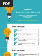 Rumus Korelasi Product Moment Pearson | PDF