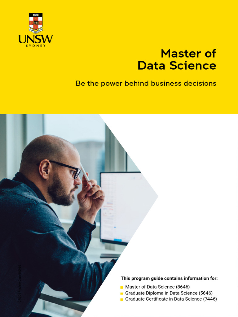 UNSW-Master-of-Data-Science (1) | PDF | Databases | Machine Learning