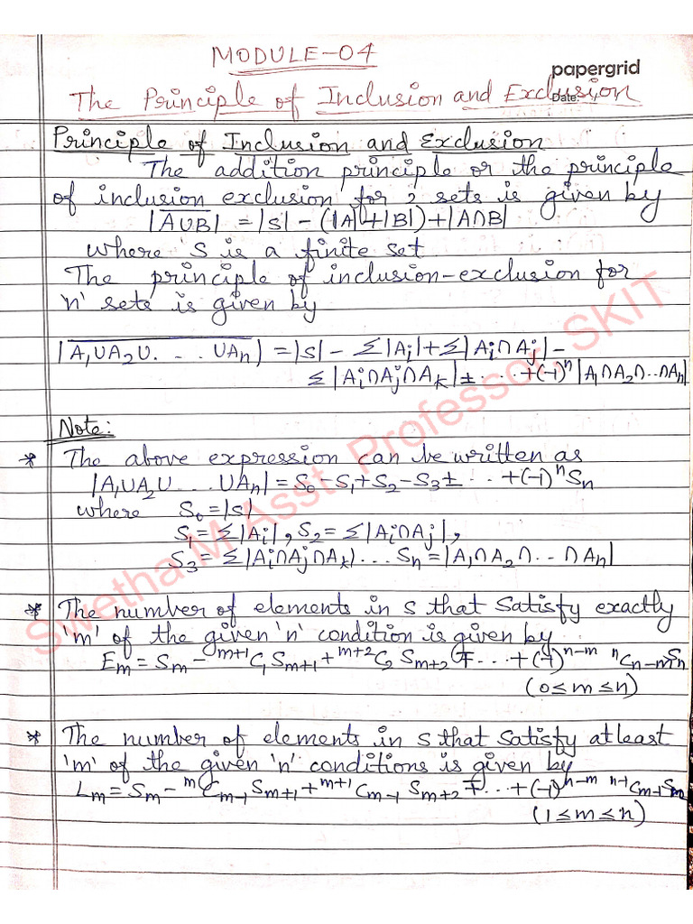 Unit 4 Dms Notes SM | PDF