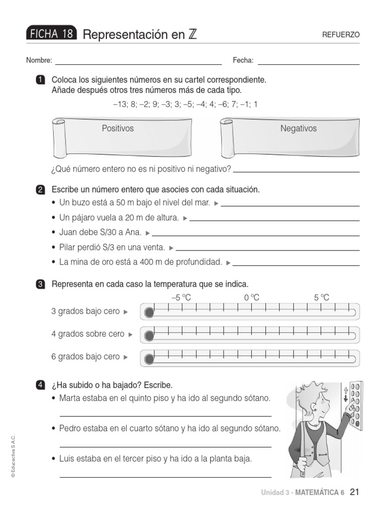 MF Mat6 U3 | PDF | Entero | Geometría Elemental