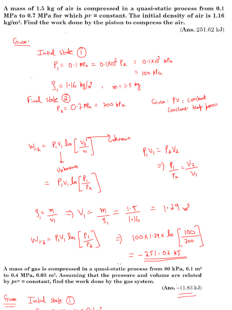 Module-2 Closed Systems Problems | PDF