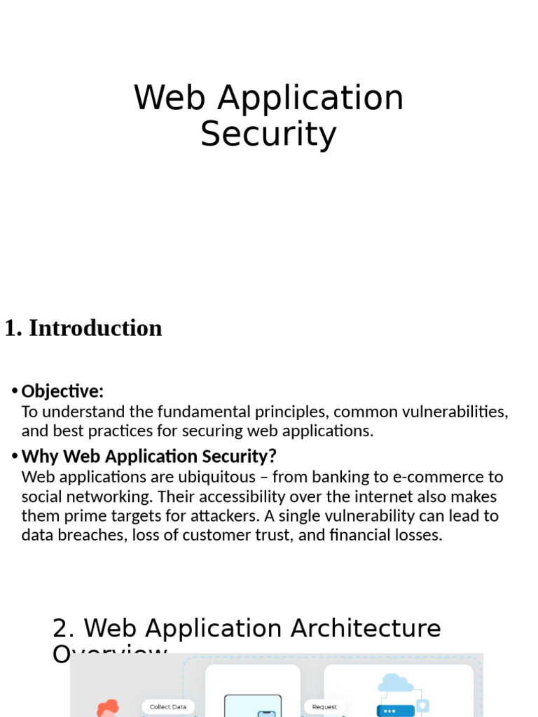 Web Application Security | PDF | World Wide Web | Internet & Web
