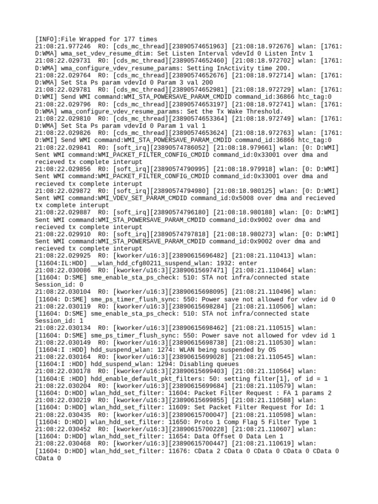 Host Driver Logs Current | PDF | Computer Engineering | Data Transmission