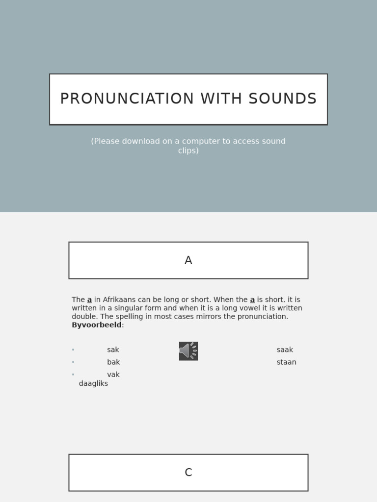 Pronunciation With Sounds | PDF | Linguistics | Phonetics