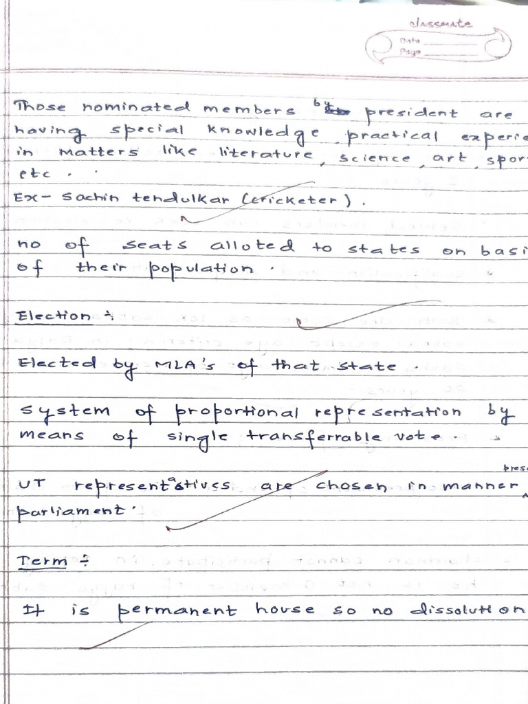Class 10 Icse Civics CH 1 Notes | PDF