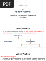 Four-Bar Mechanism Velocity Analysis | PDF