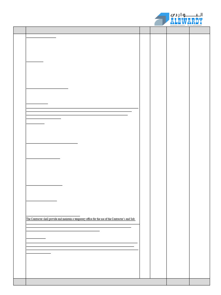 (R-01)FSR-1st & 2nd Phase - BOQ - 2025-04-04-Final | PDF | Specification (Technical Standard ...