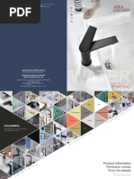 Saniware Bathroom Fittings Catalogue | PDF | Tap (Valve) | Hydrology