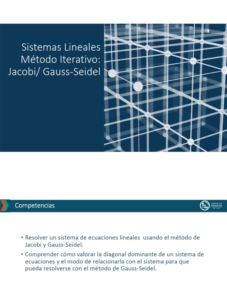 Métodos Iterativos en Sistemas Lineales | PDF | Informática teórica ...