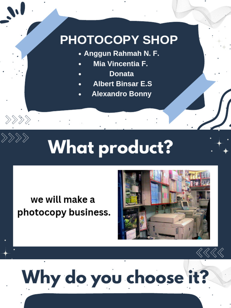 Photocopy Shop Business Plan Overview | PDF