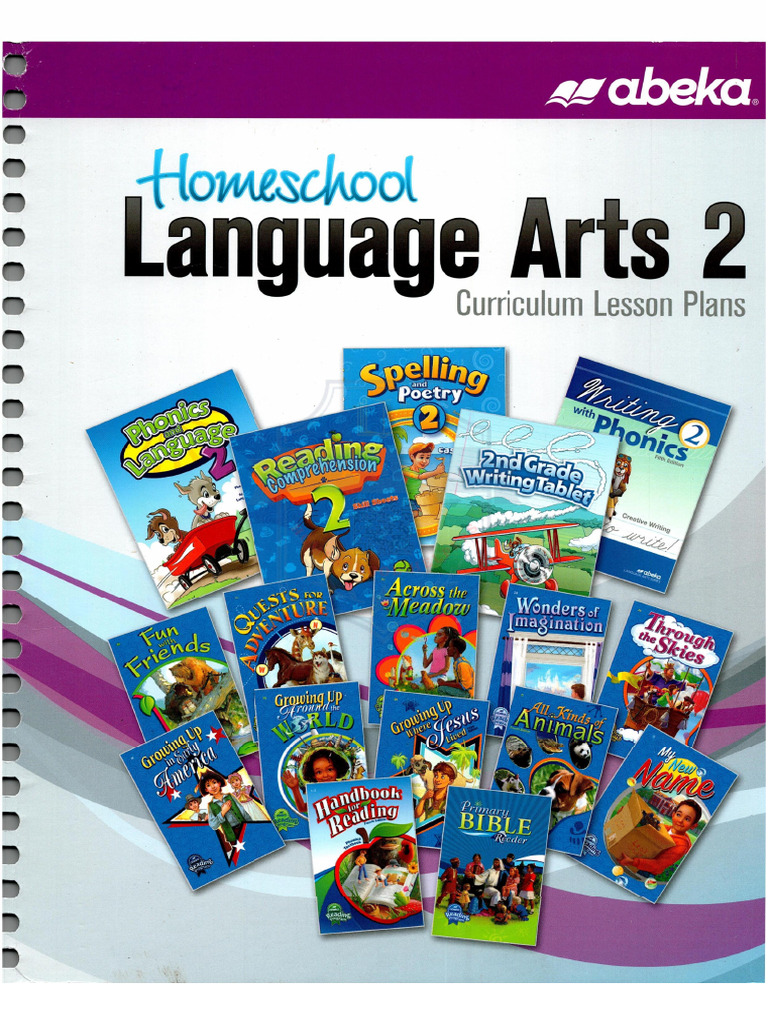 Lesson Plans - Language Arts 2 - 600 | PDF