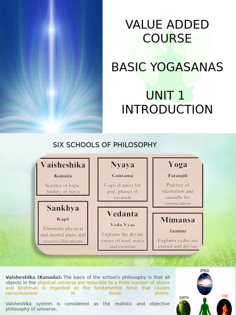 Value Added Course (Yoga) | PDF | Yoga | Ātman (Hinduism)